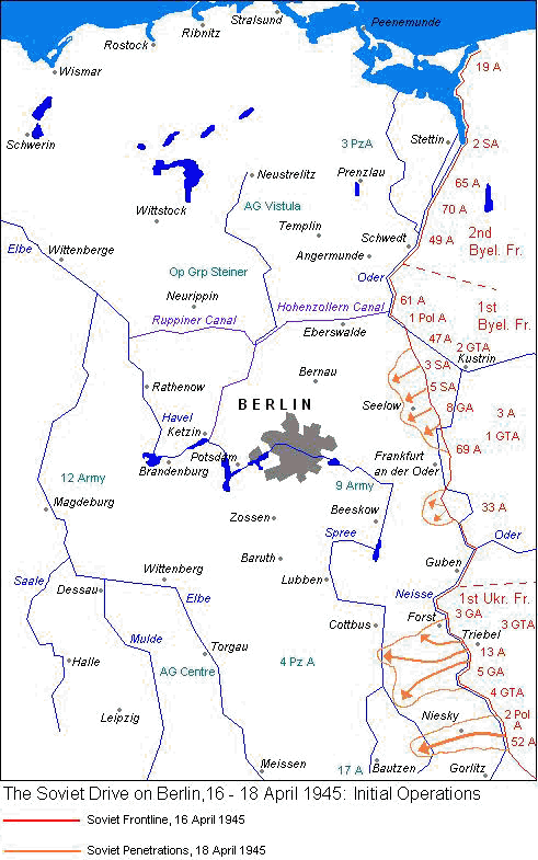 Berlin: The Initial Soviet Drive, 16-18 April 1945
