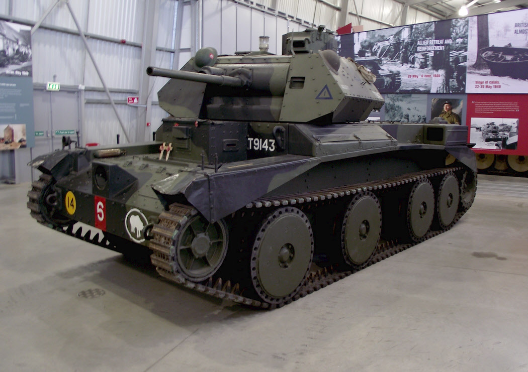 Cruiser Tank Mk III (A13) from the front left
