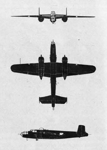 Plans of North American B-25 Mitchell