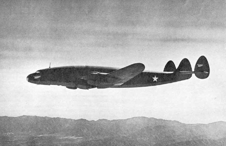 Lockheed C-69 Constellation from the Left