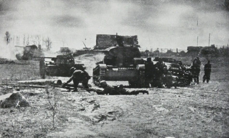 LVF in action on Eastern Front