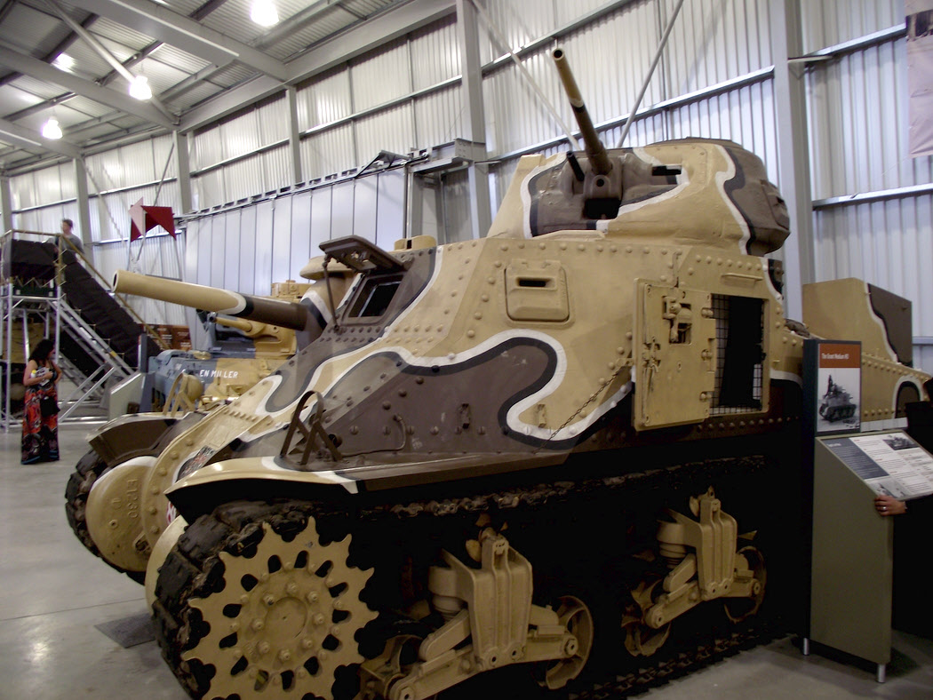 M3 Grant I from the left