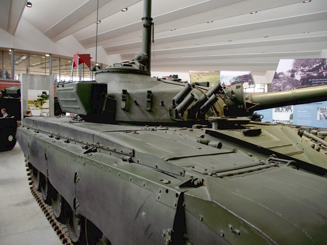 T-72 Main Battle Tank from the front-right