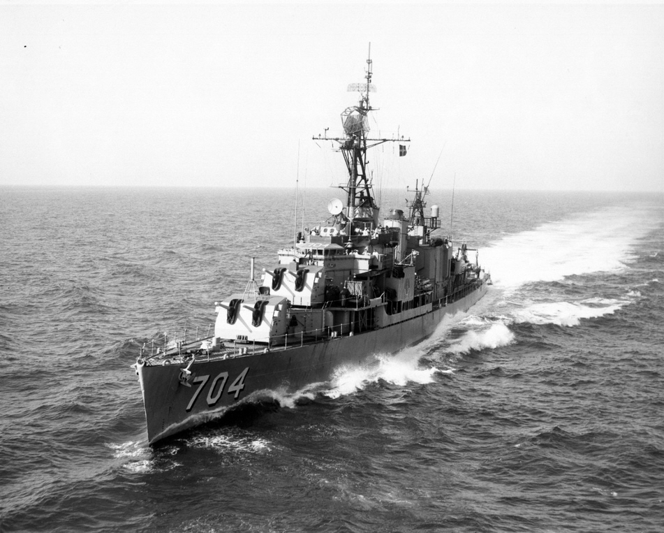 USS Borie (DD-704) post-war