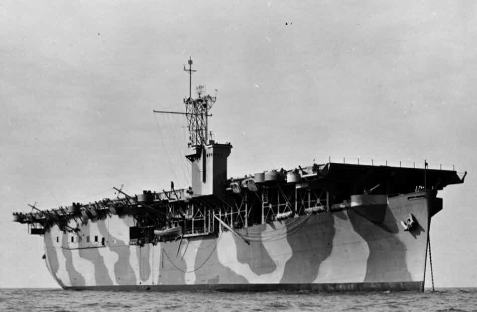 USS Charger (CVE-30), May 1942