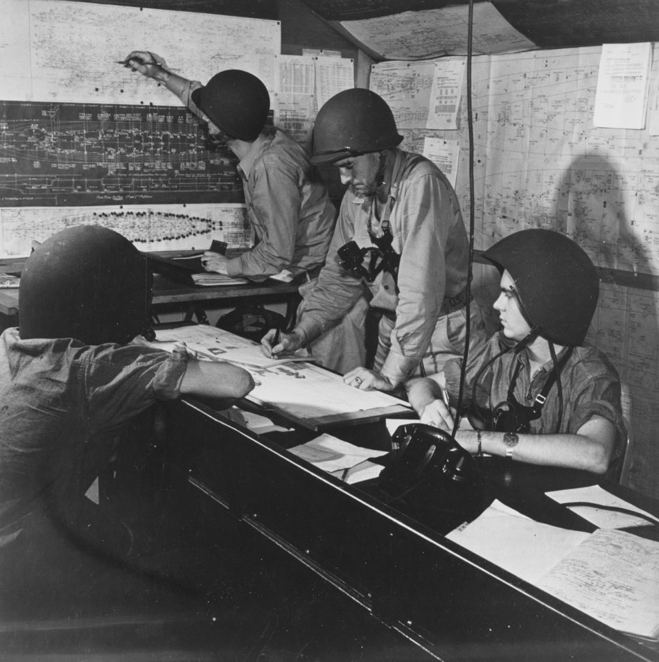 Damage Control Space, USS Lexington (CV-16)