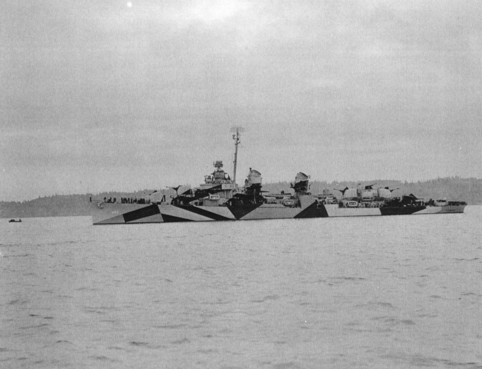 USS Little (DD-803), Puget Sound, 1944