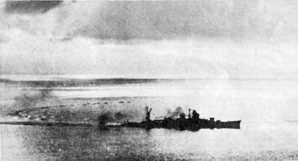 Agano Class Cruiser Circling