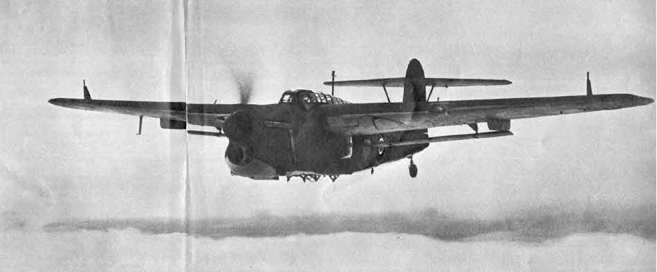 Fairey Barracuda from the front