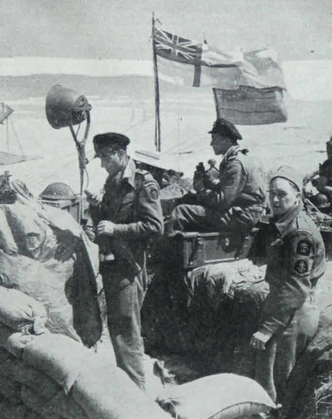 Beach Master, Normandy, 1944