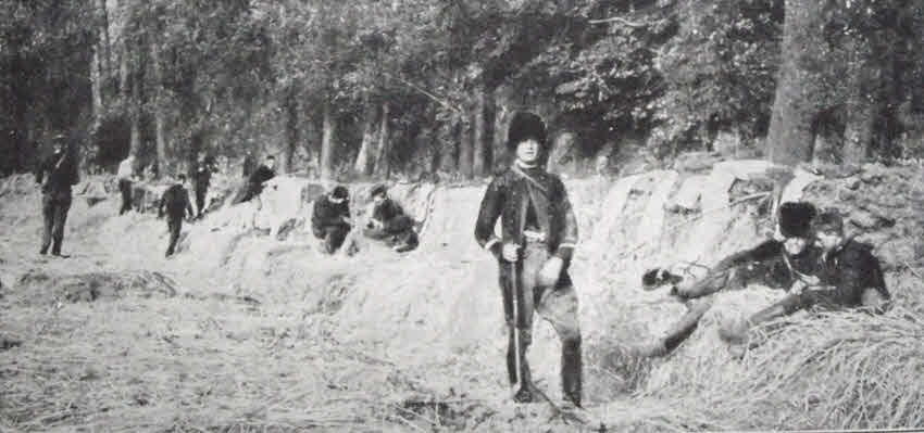 Belgian Defences outside Liege, August 1914