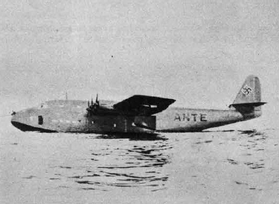 Blohm und Voss Bv 222 on the water