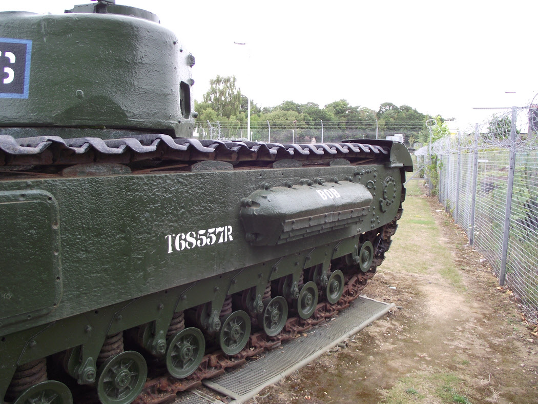 Rear tracks of Churchill I