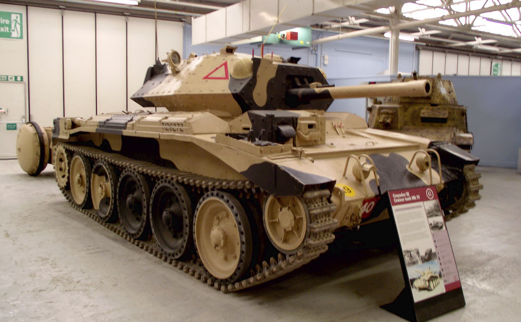 Crusader Mk III from the front-right
