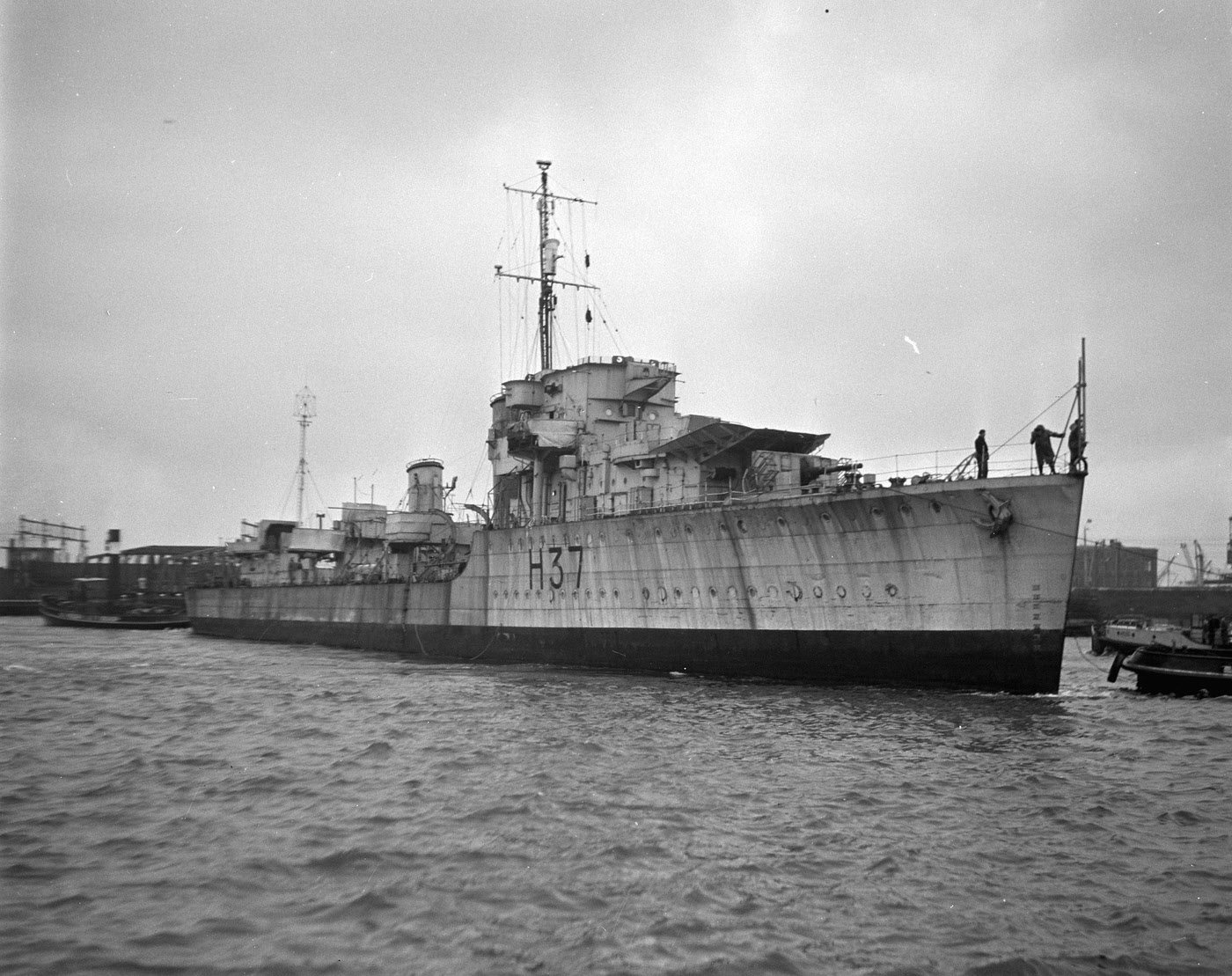 HMS Garland, 1948