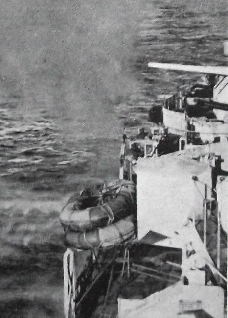 4.7in gun of HMS Verulam