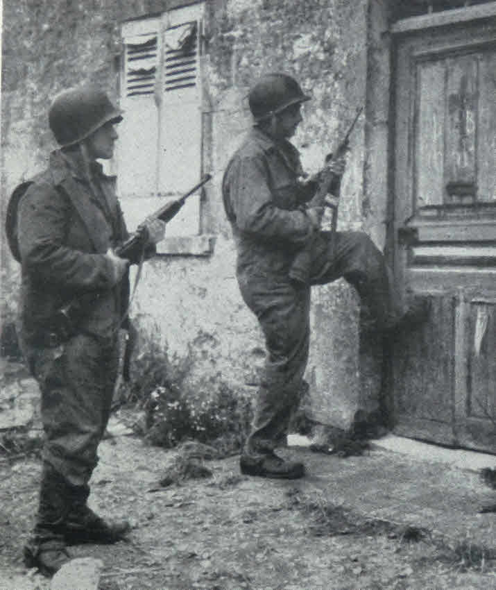 House to House fighting in Normandy