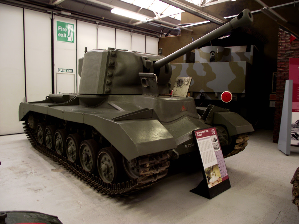 Infantry Tank, Valiant, A38 from the front
