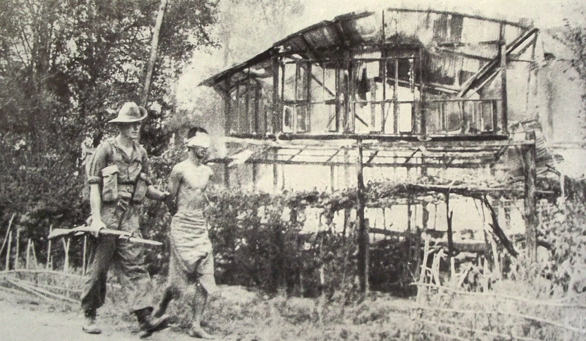 Japanese Sniper captured near Pegu