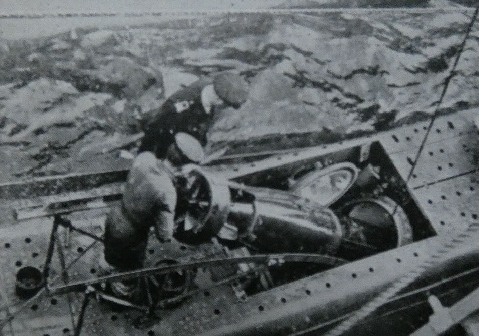 Loading a Torpedo into a British Submarine