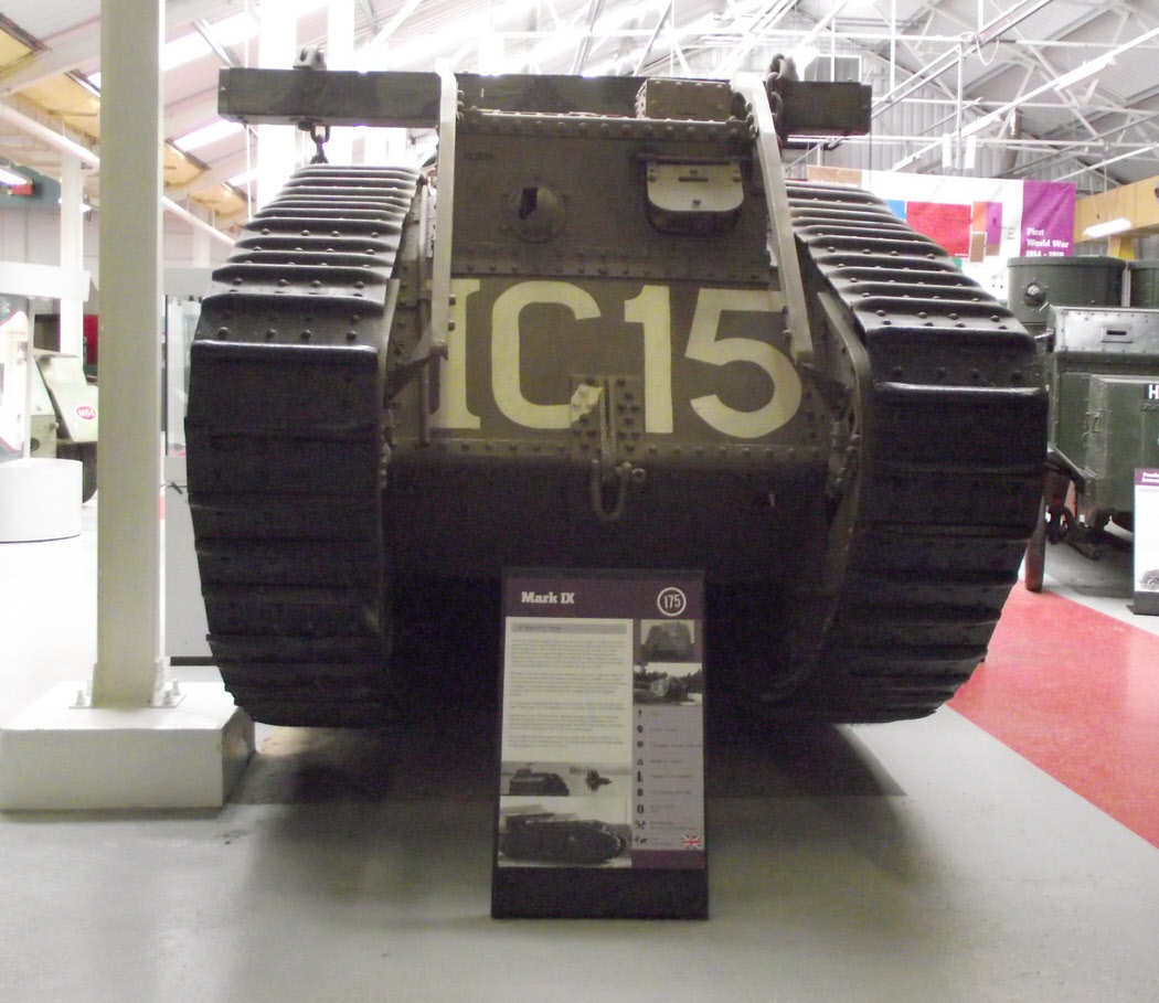 Mark IX Tank from the Front