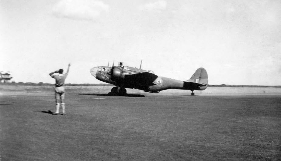 Martin Baltimore Taxiing