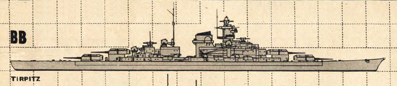 US Plan of the Tirpitz
