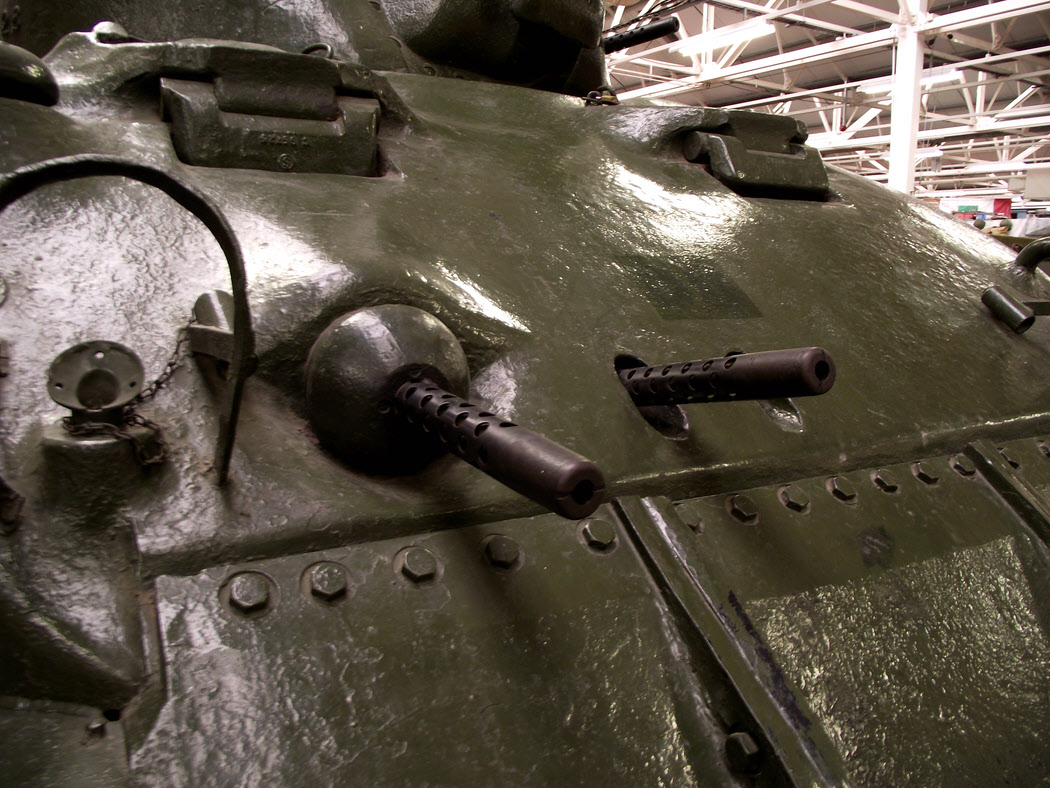 Machine Guns on M4A1 Sherman