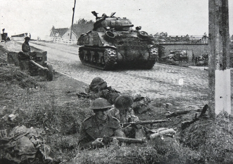 Sherman crossing Albert Canal