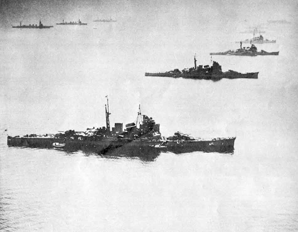 All Four Takao Class Cruisers