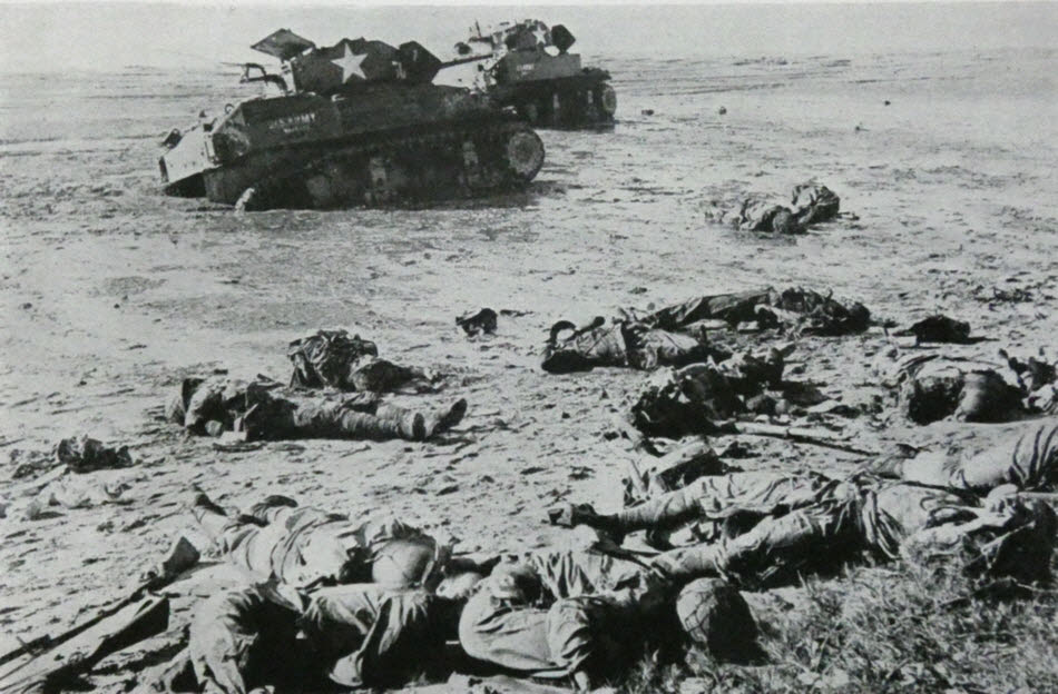 Aftermath of Fighting, Tanapag Beach, Saipan