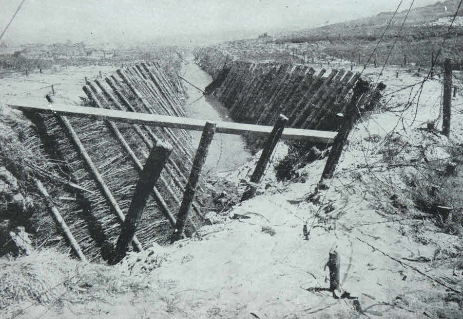 German Tank Trap in Normandy