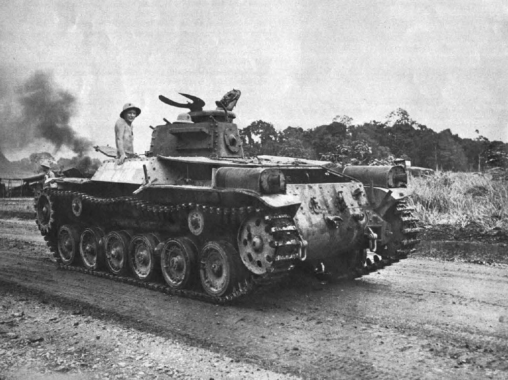 Captured Type 97 Chi Ha Medium Tank