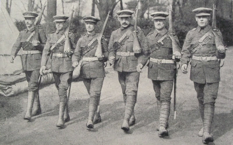 Ulster Volunteers, 1914