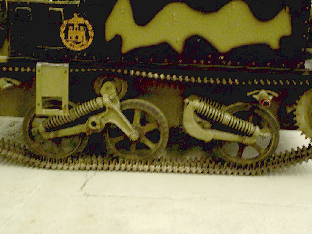 Wheels of Universal Carrier