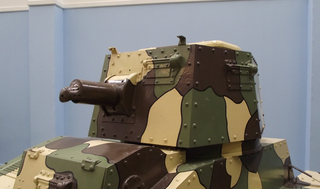Turret of Vickers Model 1936 Light Tank