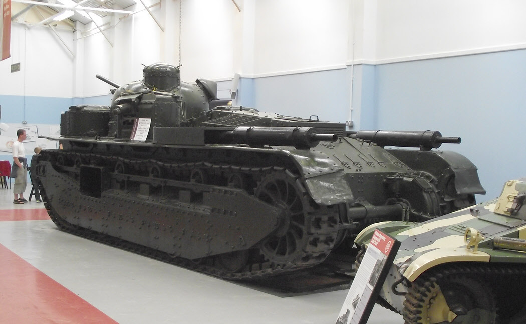 Vickers A1E1 Independent from the back-left